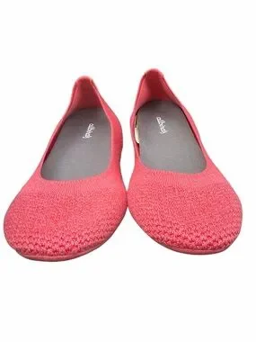 allbirds | Shoes | Allbirds Tree Breezers Ballet Flats Pink Coral Knit ...